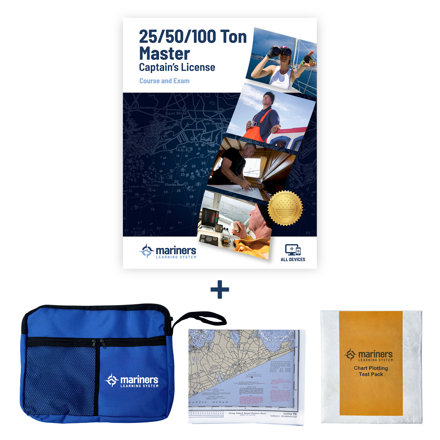 25/50 or 100-Ton Master Captain’s License - Online Course and Exam
